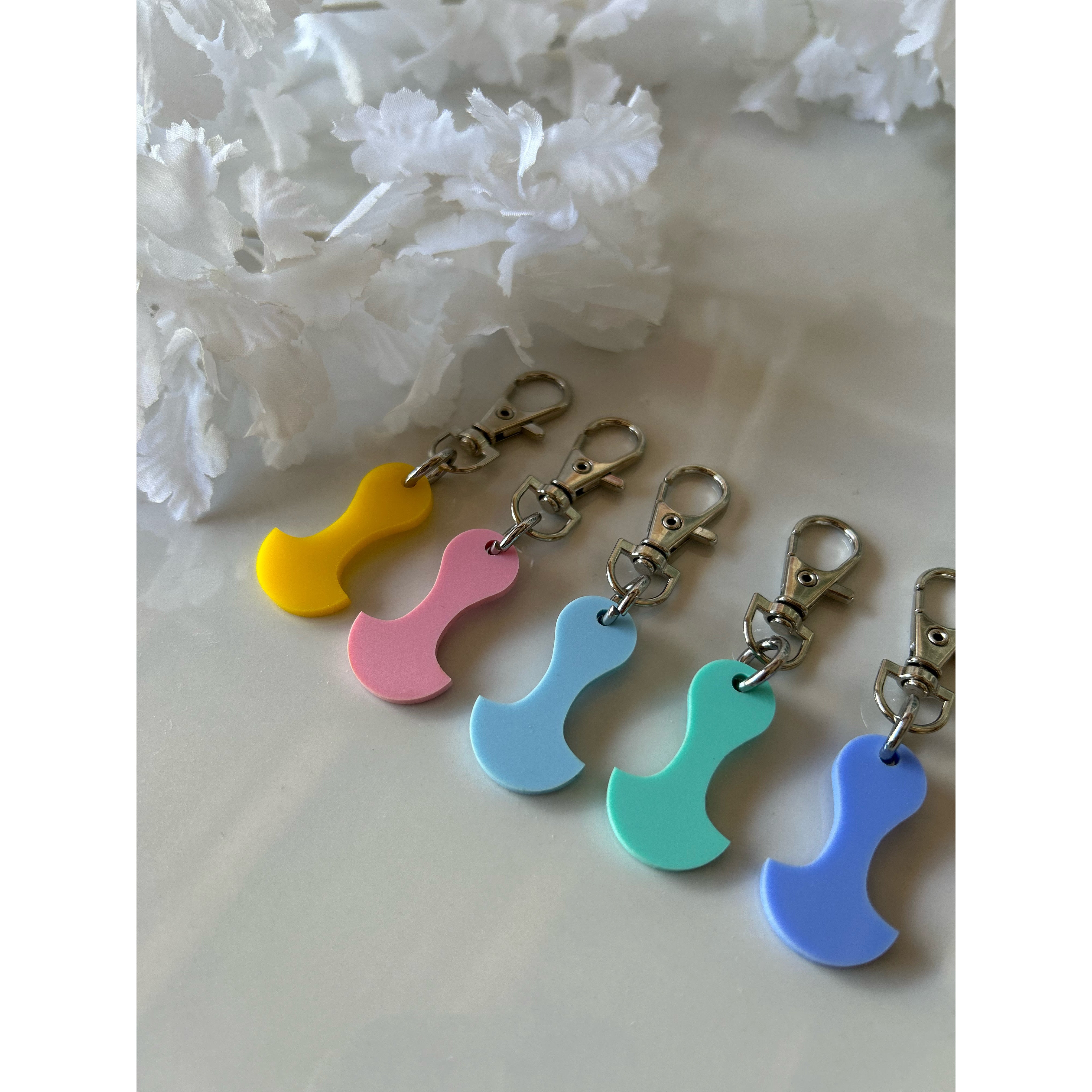 Acrylic Trolley Tokens – The Aesthetic Cove